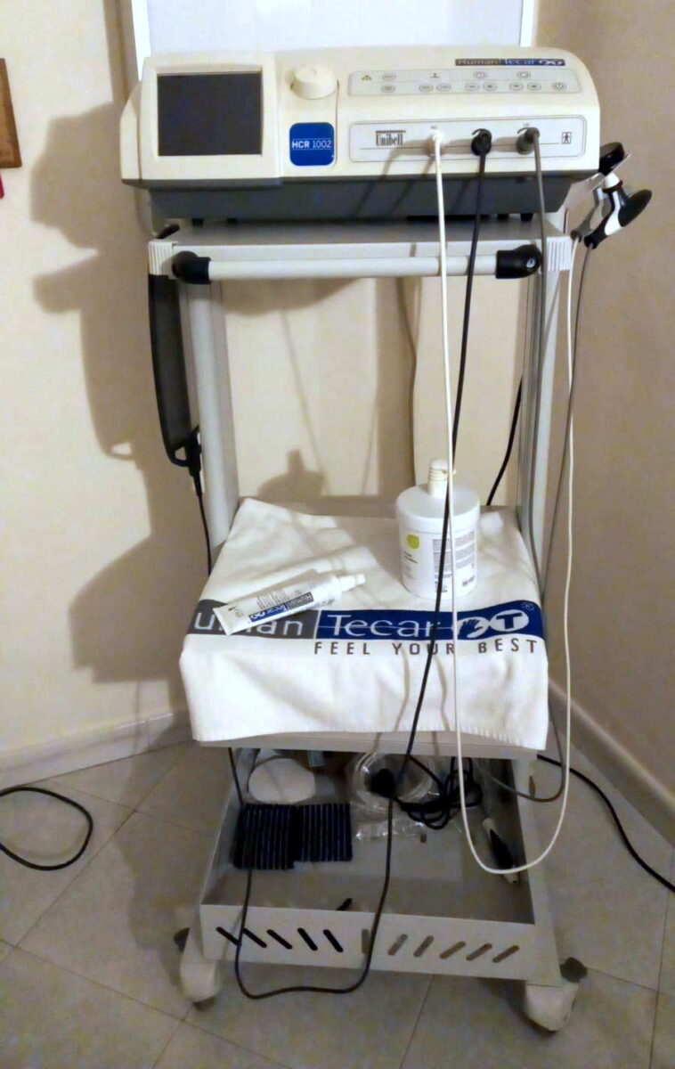 HumanTecar HCR 1002 - stimolatore elettromagnetico microcircolazione usato